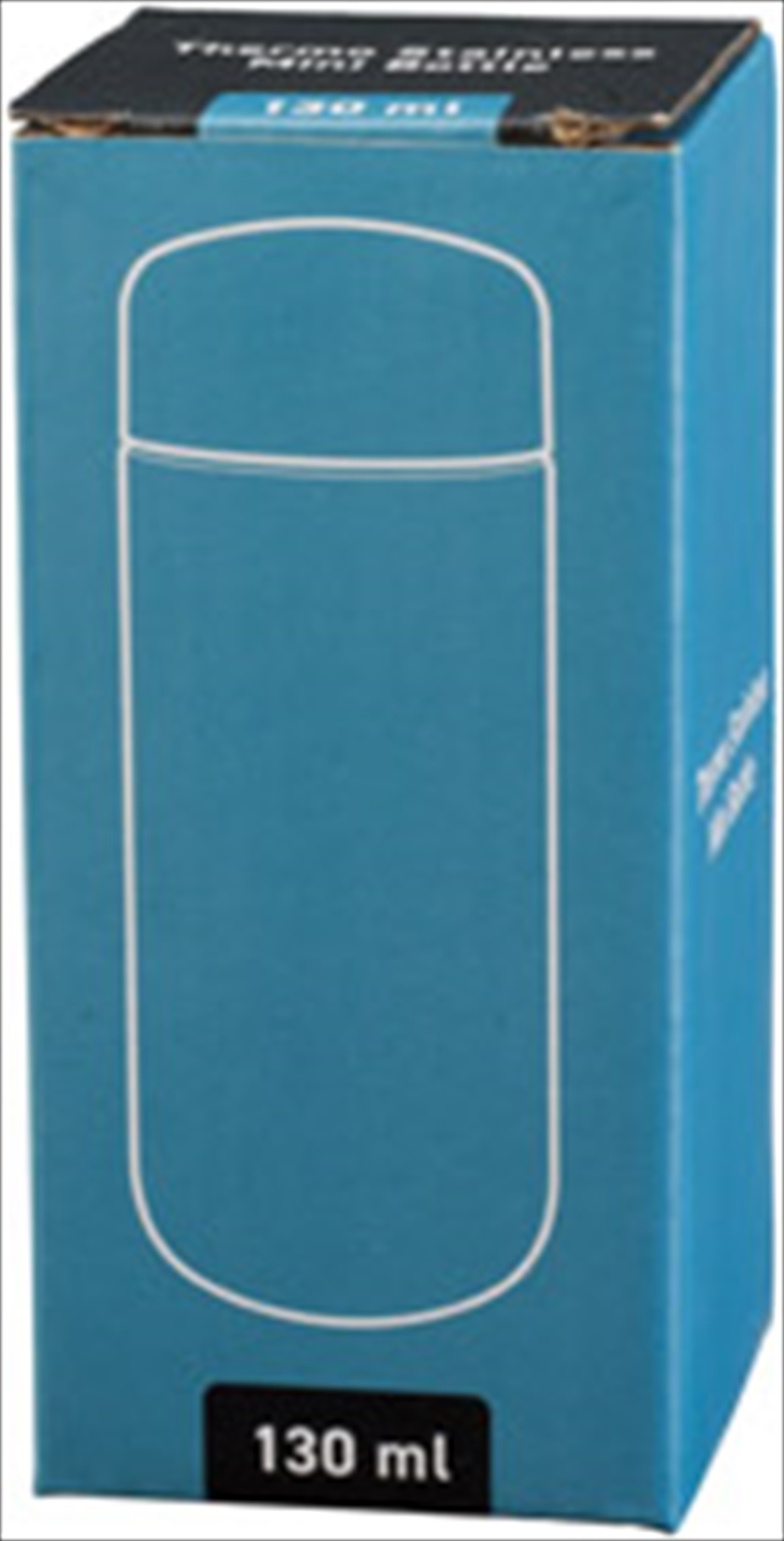 真空ステンレスミニボトル130ml ｿﾛ(ﾌﾞﾗｯｸ)｜ノベルティ・販促品・記念品・名入れグッズの景品広場